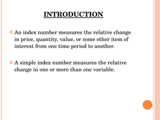 Index Number | PPT