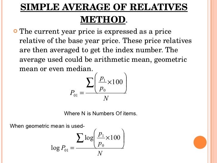 Index Number index-number