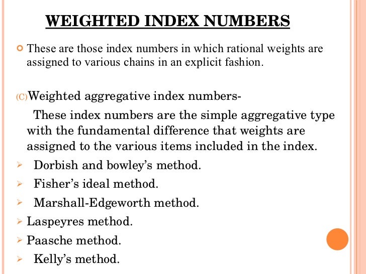 Index Number
