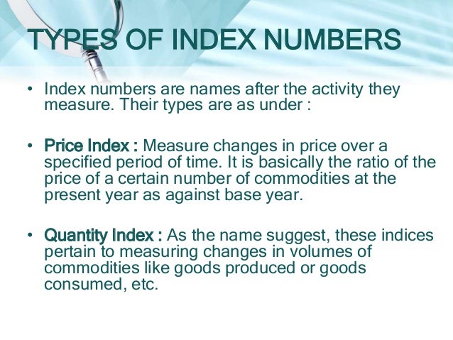 Index number