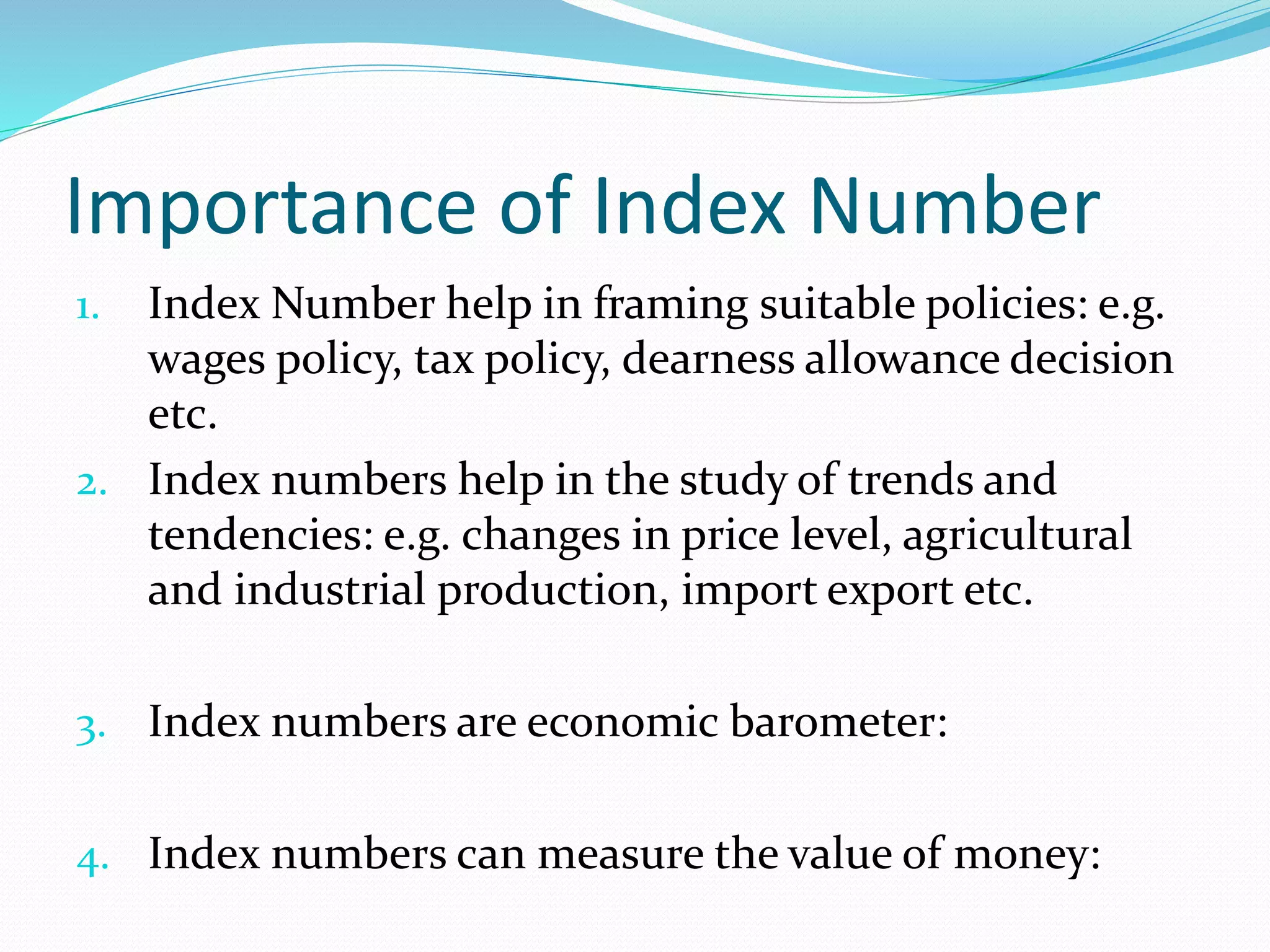 Index number | PPT