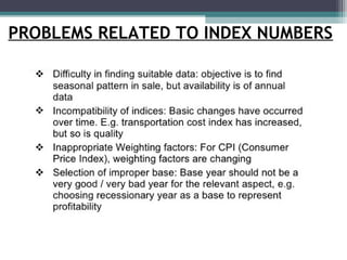 Class 11 Economics -Introduction to index numbers | PPT