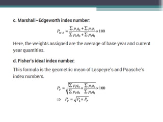 Class 11 Economics -Introduction to index numbers | PPT