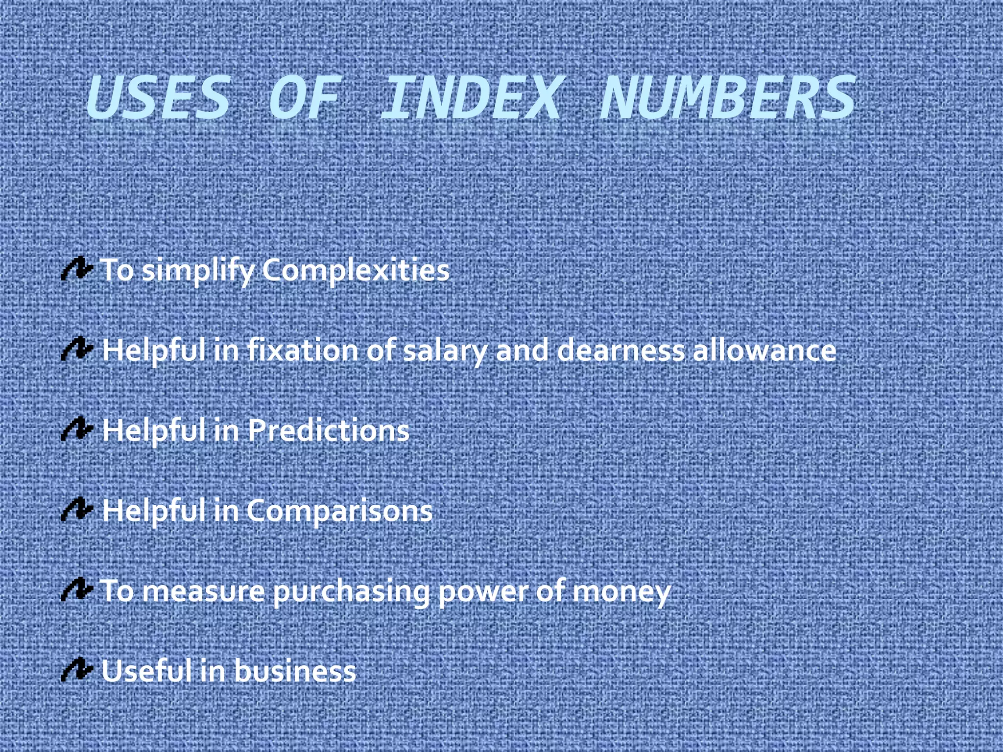 Index numbers | PPT