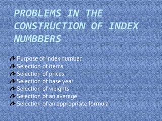 Index numbers | PPT
