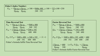 Index numbers | PPTX | Stocks and Bonds | Personal Investing