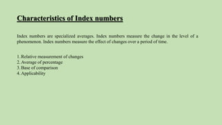 Index numbers | PPTX | Stocks and Bonds | Personal Investing