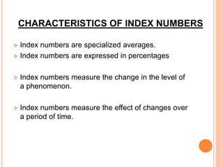 Index Numbers.ppt | Stocks and Bonds | Personal Investing