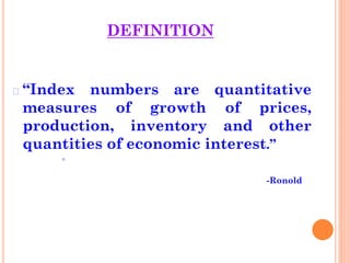 Index Numbers.pptx | Stocks and Bonds | Personal Investing
