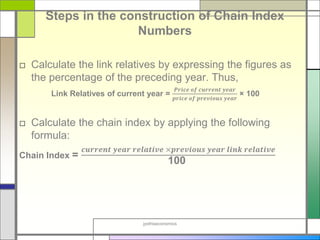 Index numbers concepts | PPT