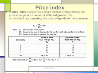 Index numbers concepts | PPT