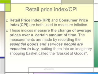 Index numbers concepts | PPTX