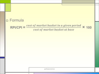 Index numbers concepts | PPT