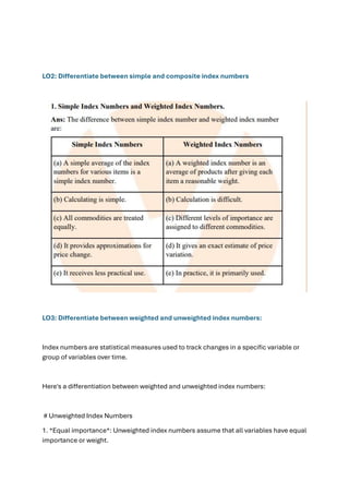 Index Numbers Notes Quantitative Techniques .pdf