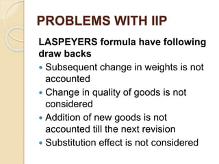 Index of industrial production(iip) | PPT