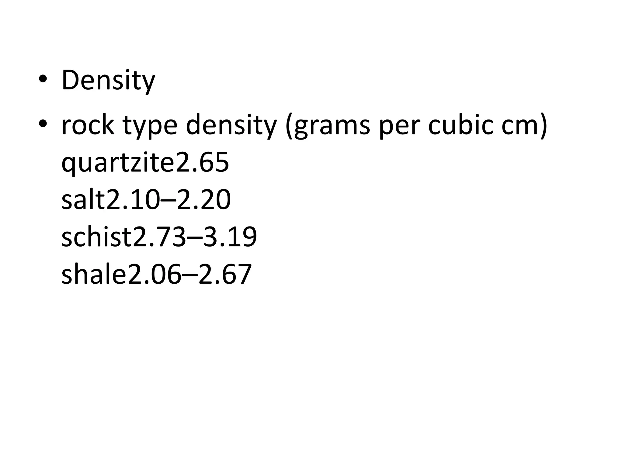 Index properties of rock | PPTX