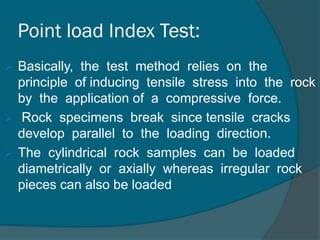 Index properties of rocks | PPTX
