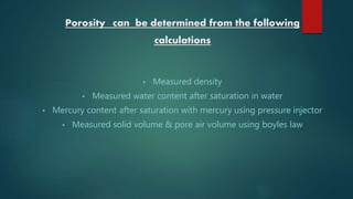 Index properties of rocks | PPTX