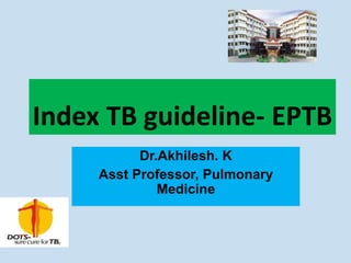 Index tb guideline eptb final2 | PPTX