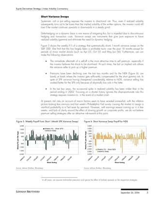 Short Variance Swap Strategies on the S&P 500 Index Profitable, Yet ...