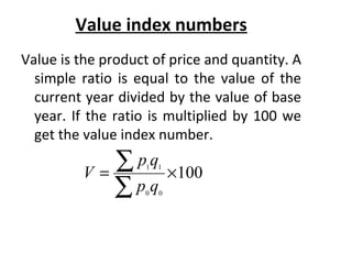Index Numbers | PPT