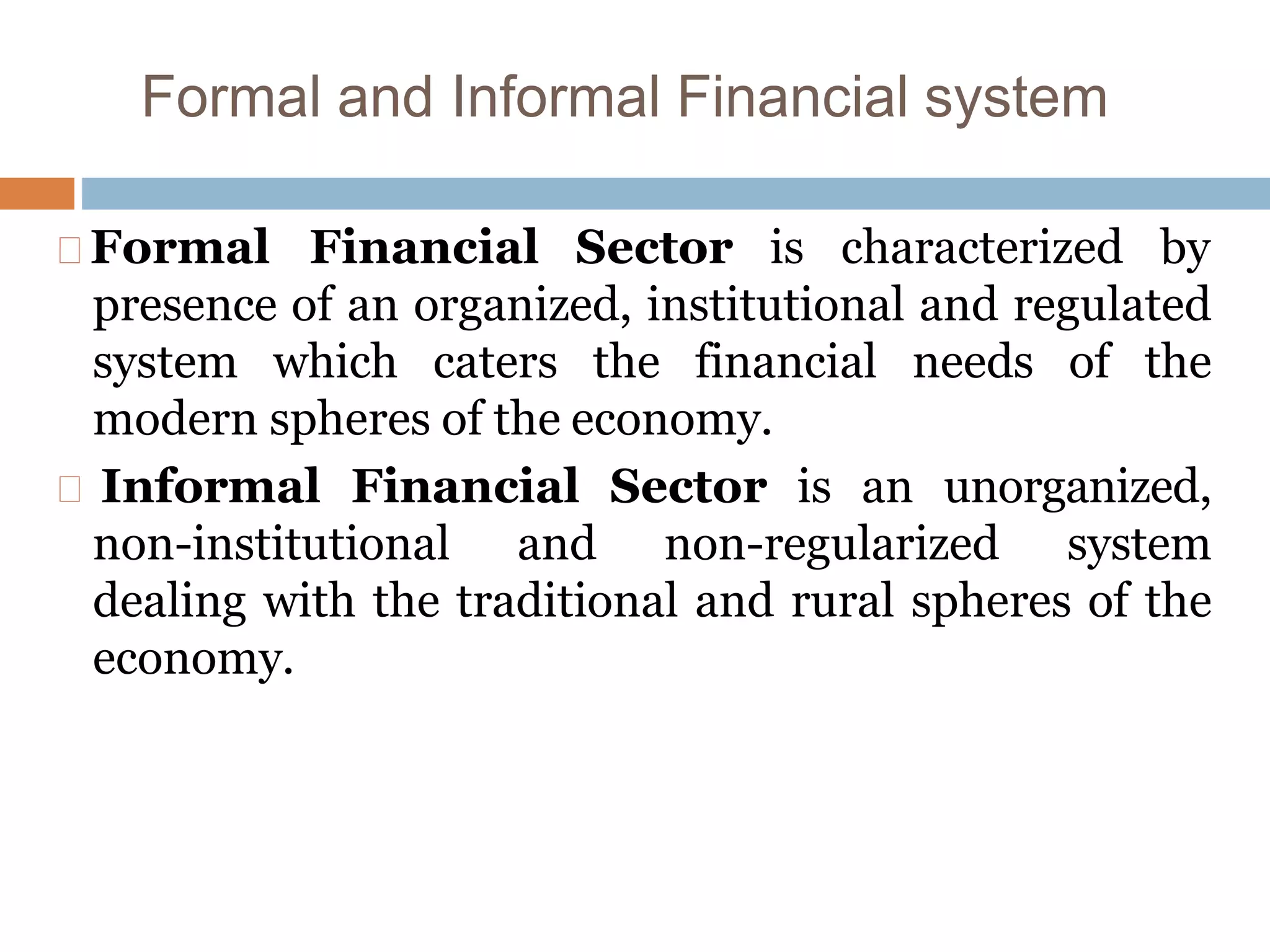 Indian Financial System | PPTX