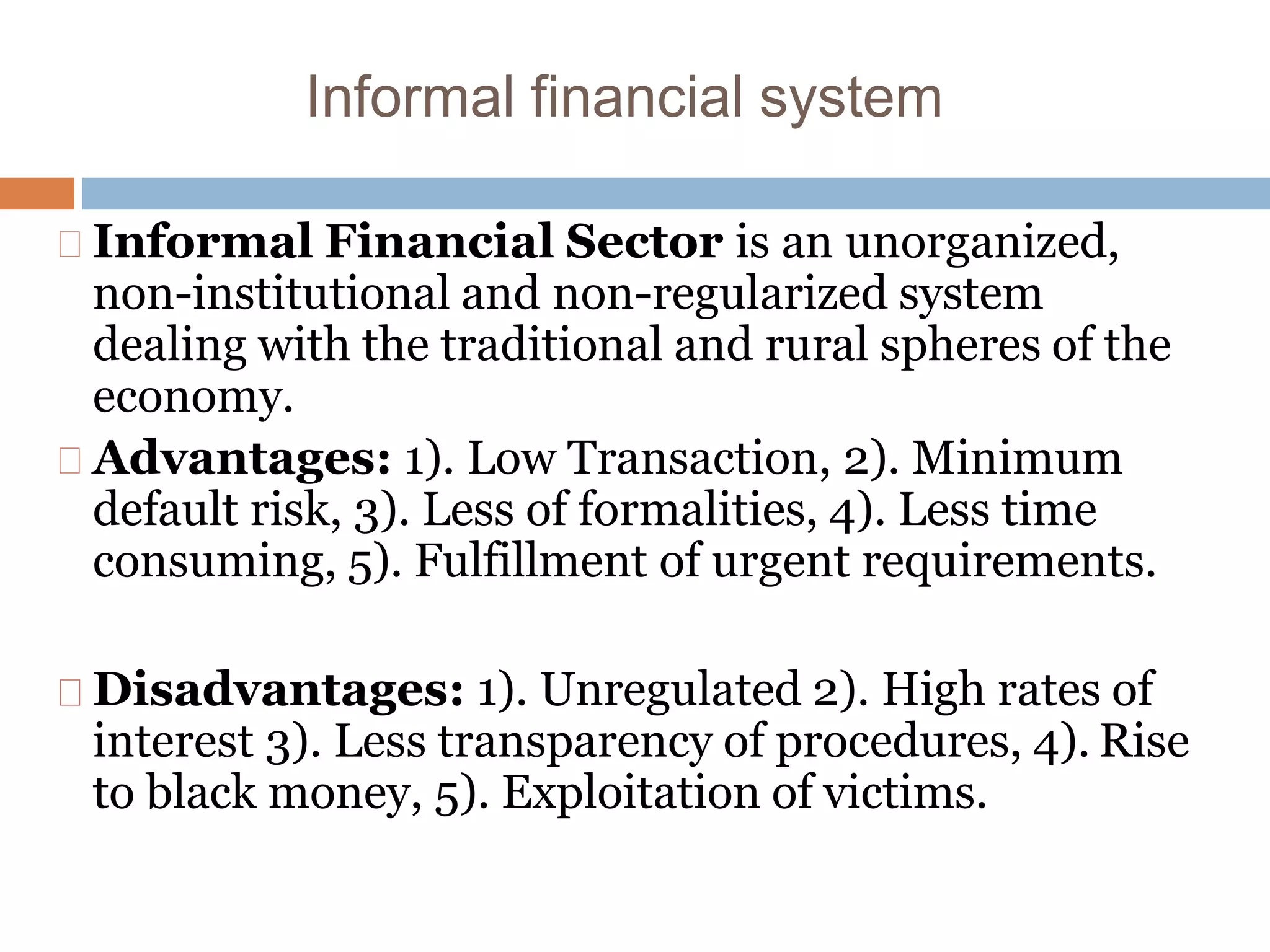 Indian Financial System | PPTX