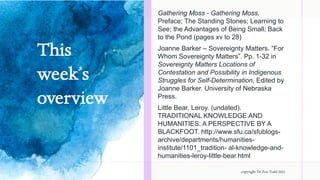 INDG3015 slides week 2 public slides | PPT