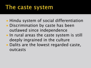Development issues facing India | PPTX