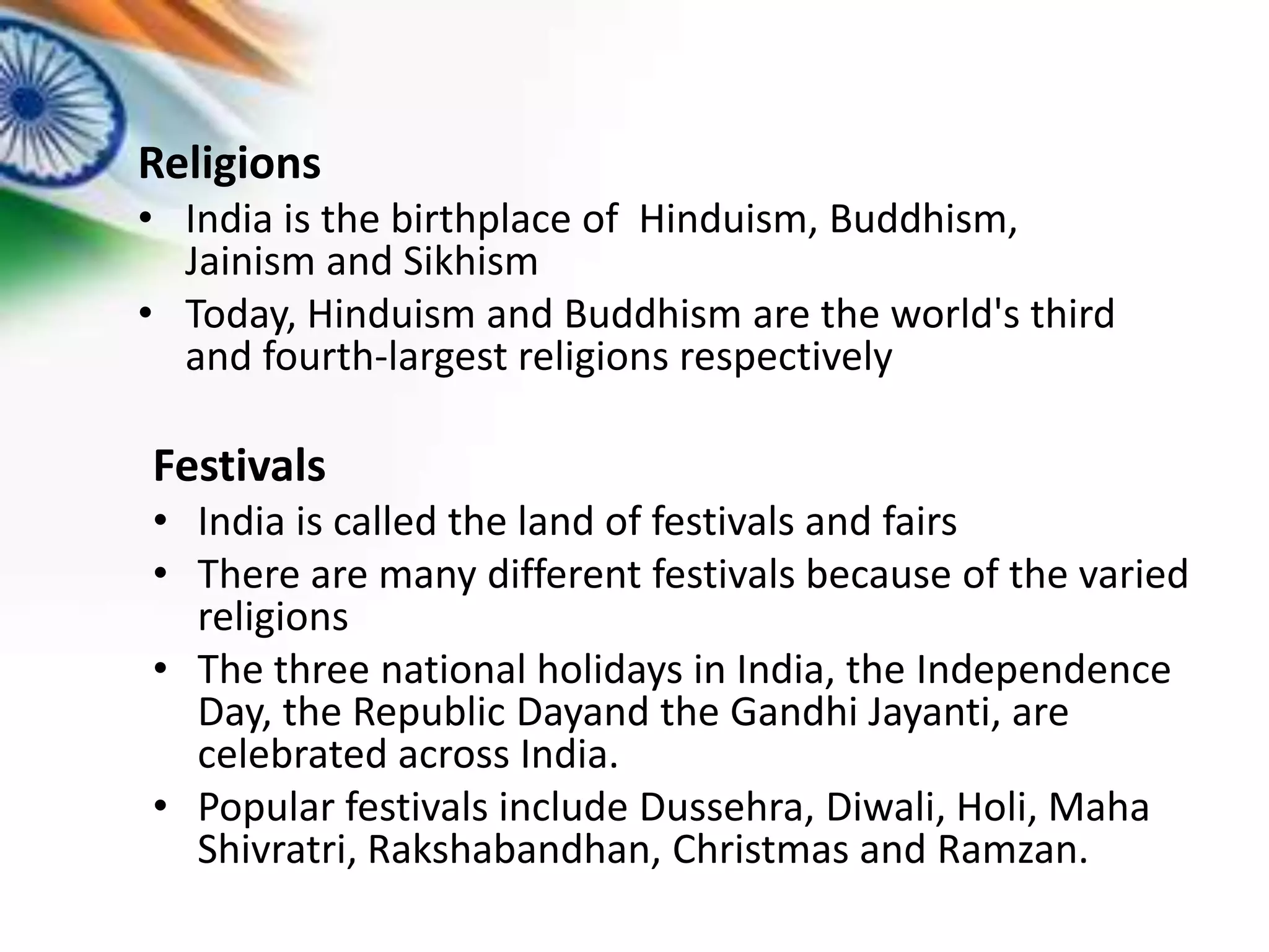 India culture | PPTX