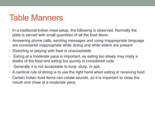 Indian Business Etiquettes and Its Culture. | PPTX