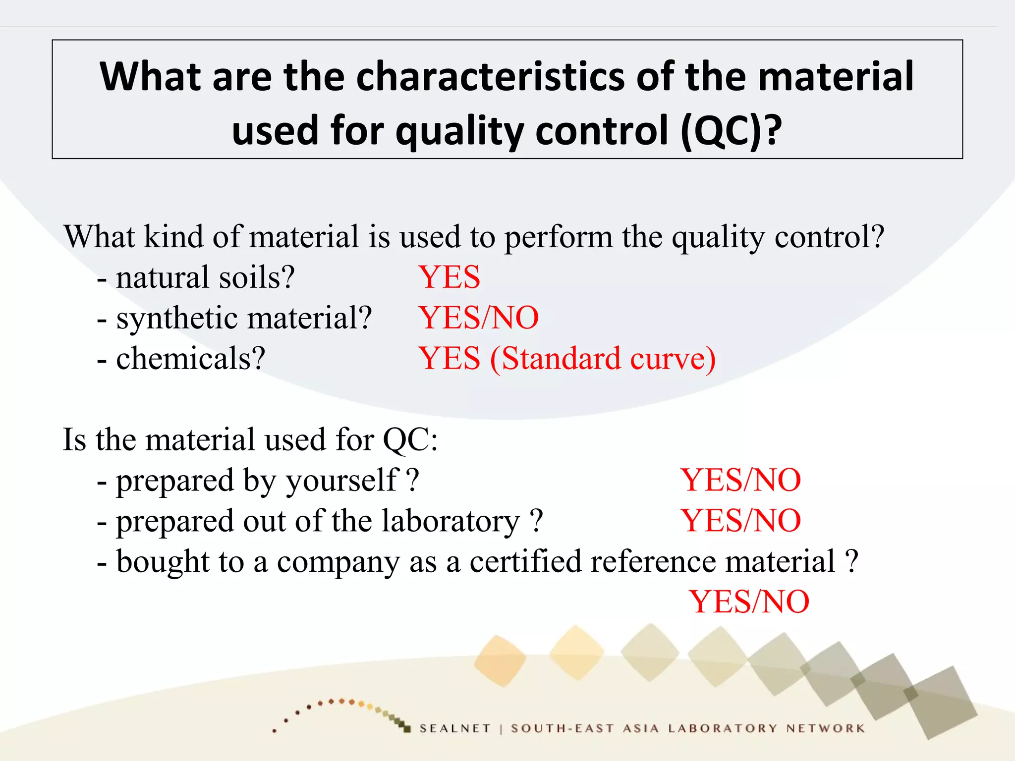 Countries’ presentation on internal quality control: India | PPT