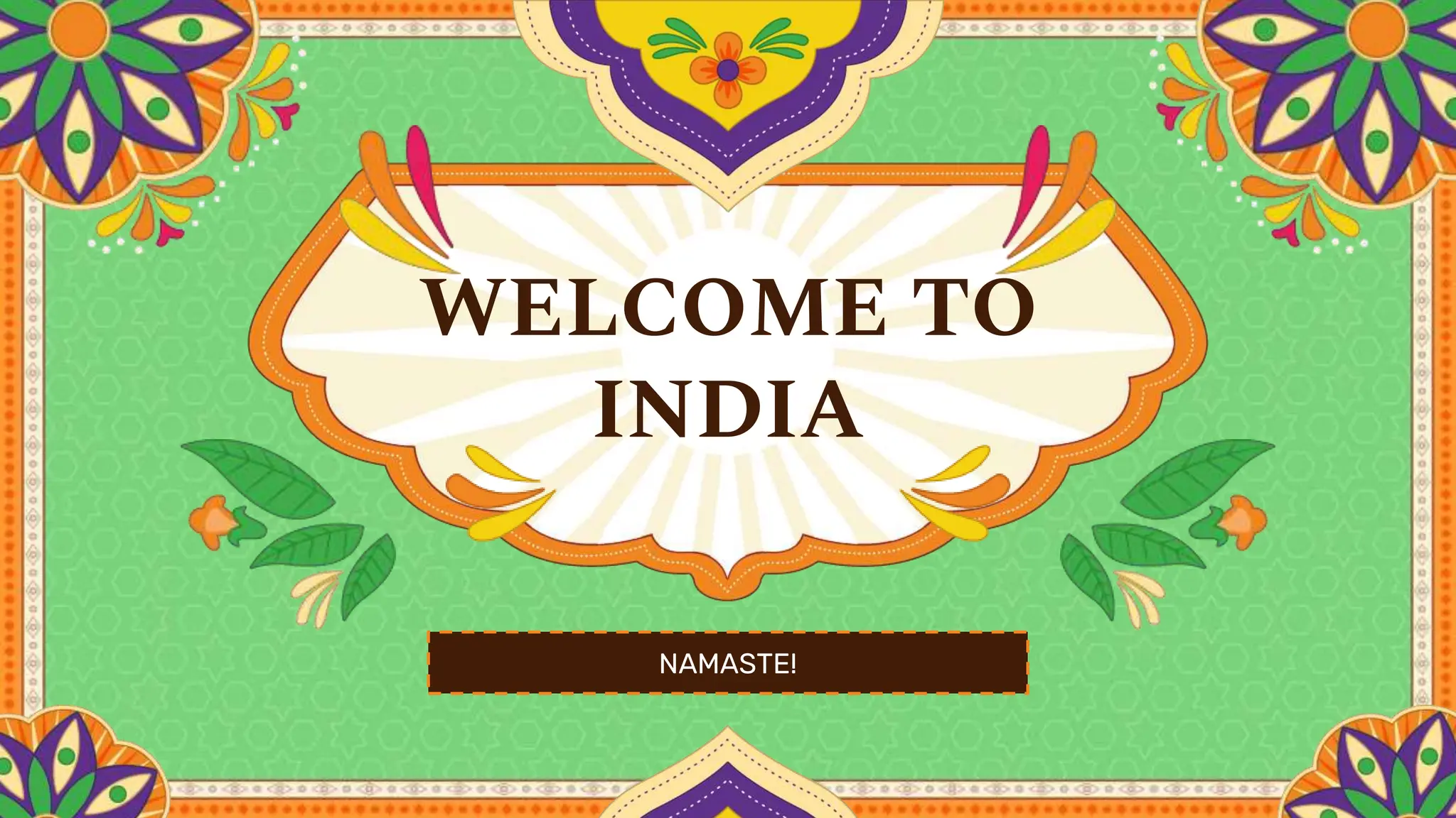 Welcome to India - Characteristics about the country | PPT