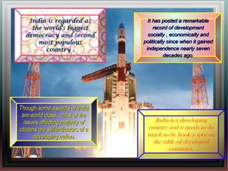 India - a developing nation | ODP