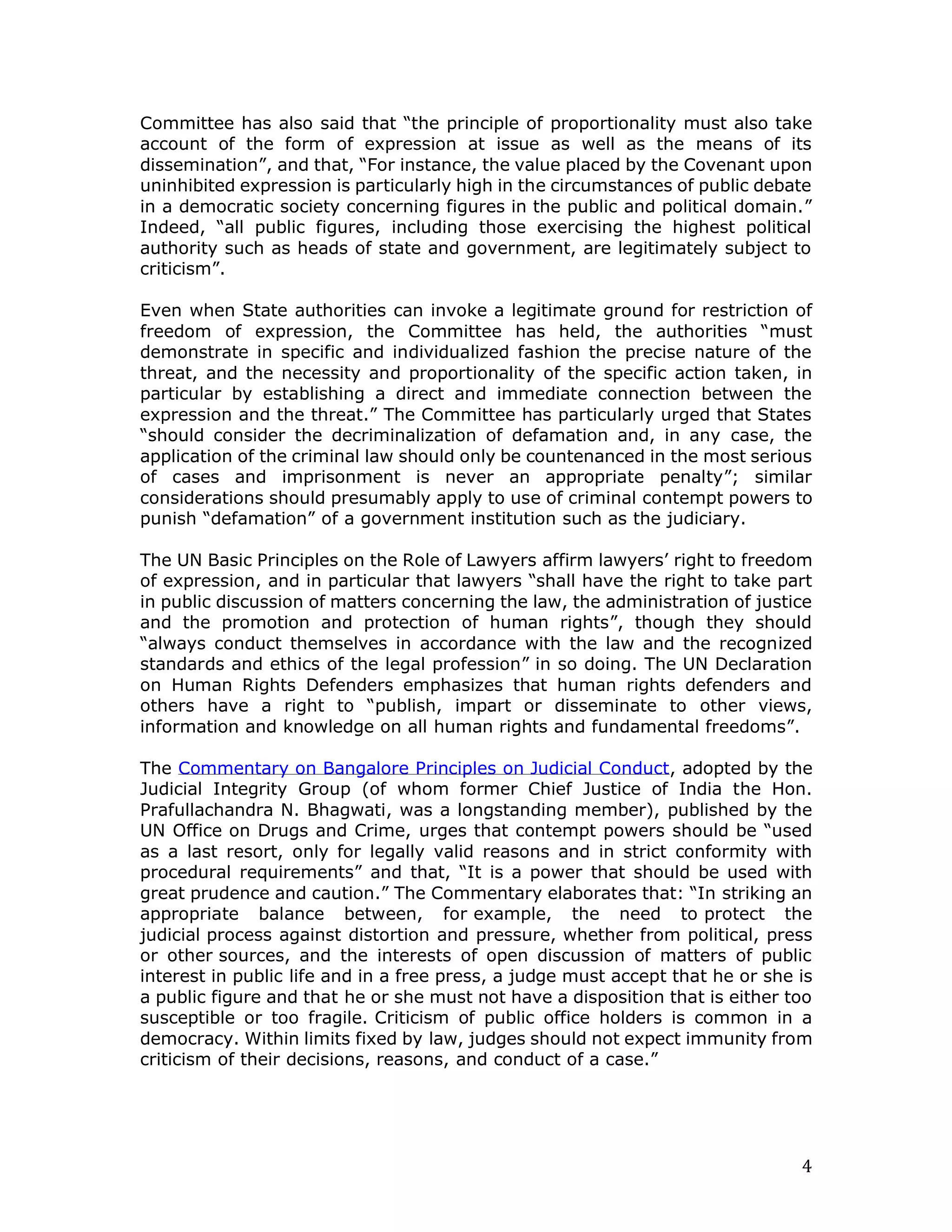 India criminal-contempt-of-court-press-release-2020-eng | PDF