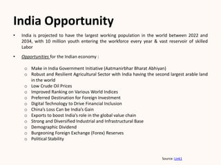 India current scenario | PPT