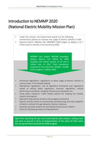 India ev-story | PDF | Automotive Industry | Industries