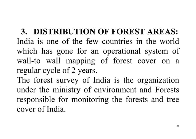 India -Forest areas | PDF | Weather | Science