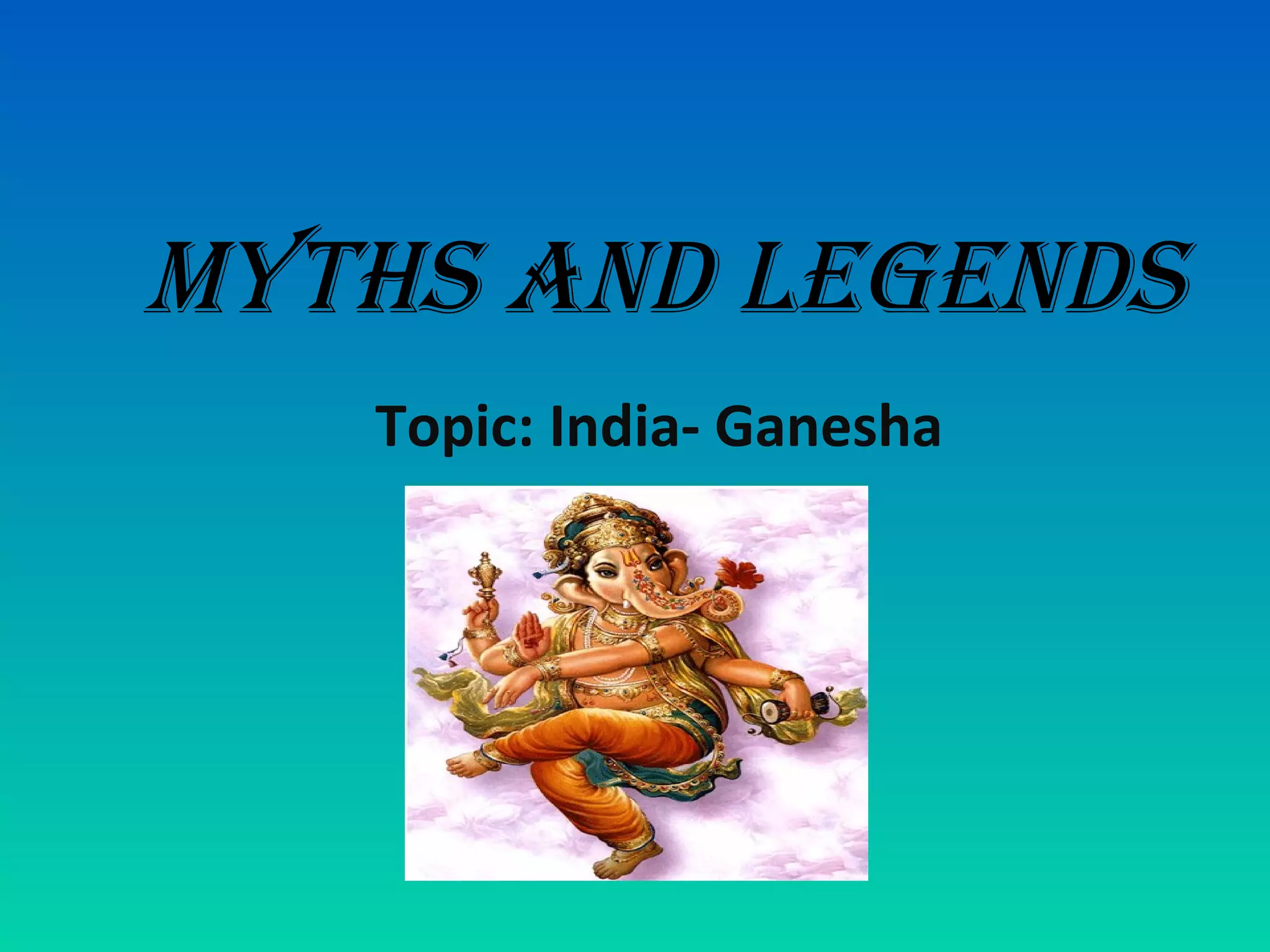 India ganesha | PPT