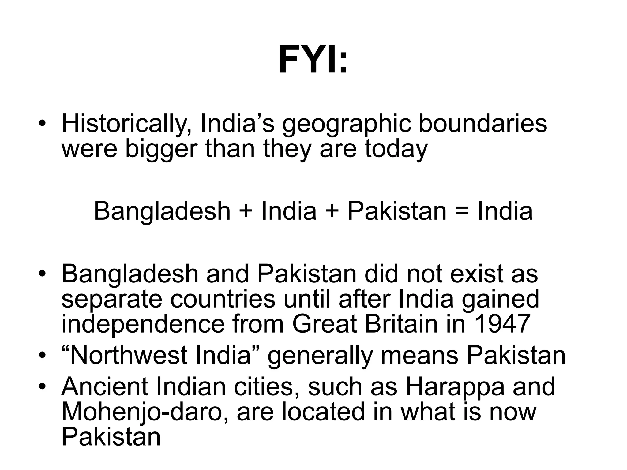 India indian-civilization-history-overview-power point-presentation | PPT
