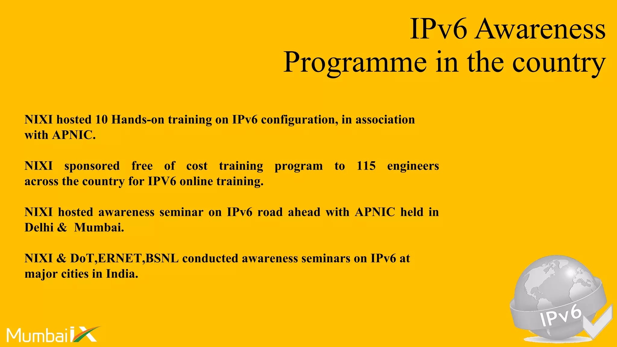India IPv6 Measurement | PPT