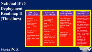 India IPv6 Measurement | PDF