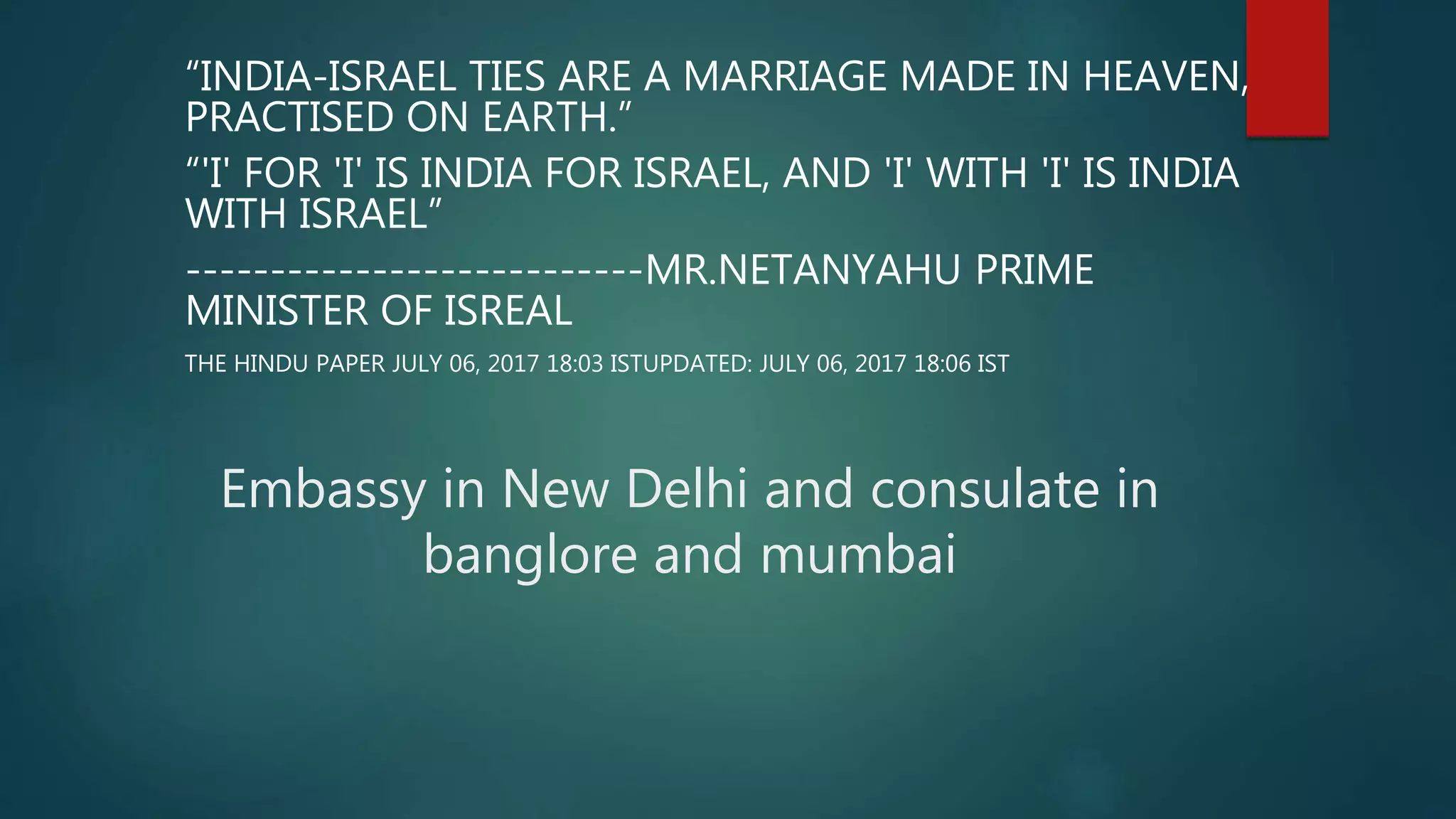 Explained: The India-Israel Relationship – XANH