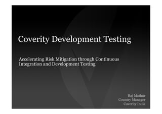 [India Merge World Tour] Coverity | PDF