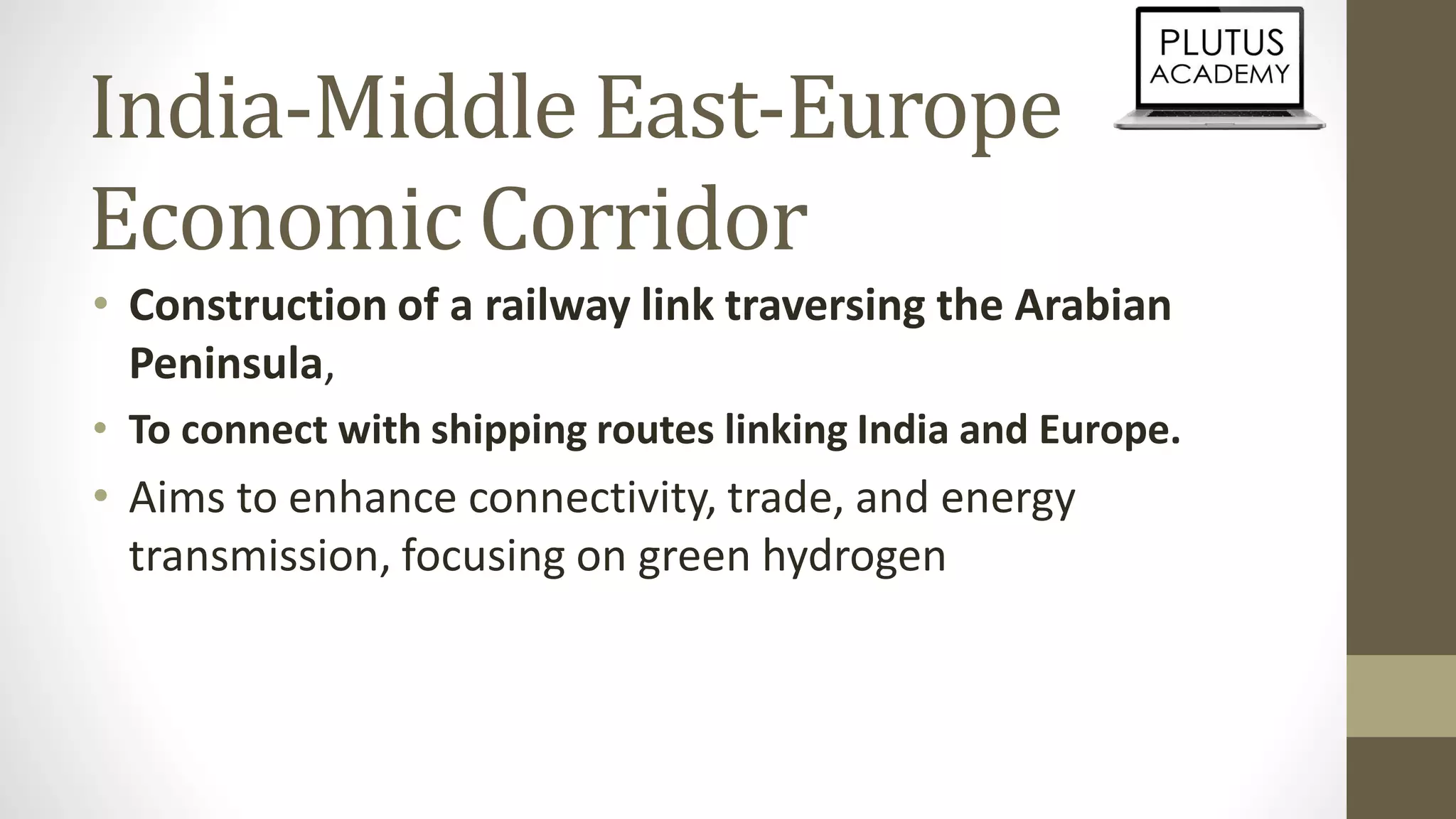 India-Middle East-Europe Economic Corridor -Plutus Academy.pdf