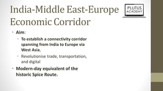 India-Middle East-Europe Economic Corridor -Plutus Academy.pdf