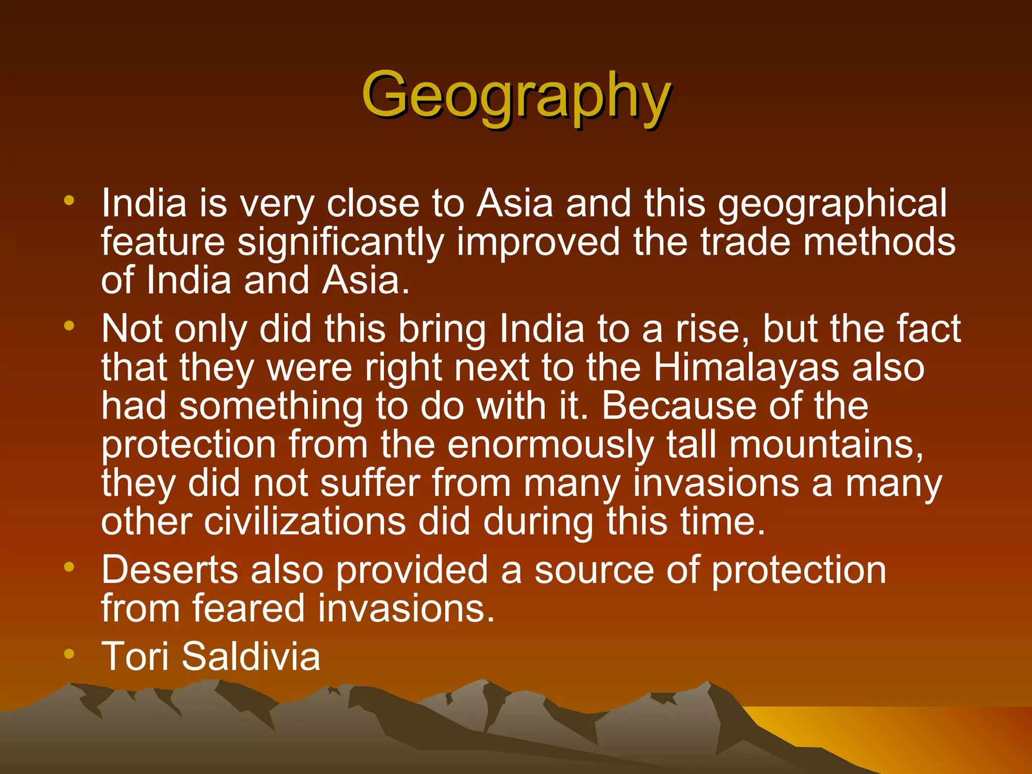 India Presentation Part 2 | PPT