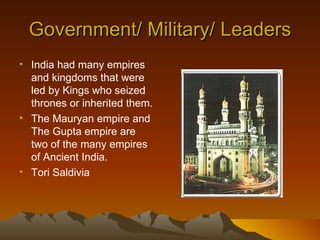 India Presentation Part 2 | PPT