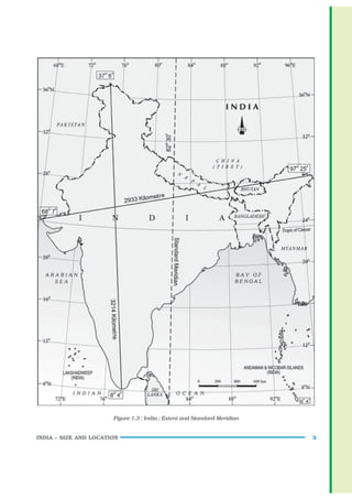 India size and location | PDF