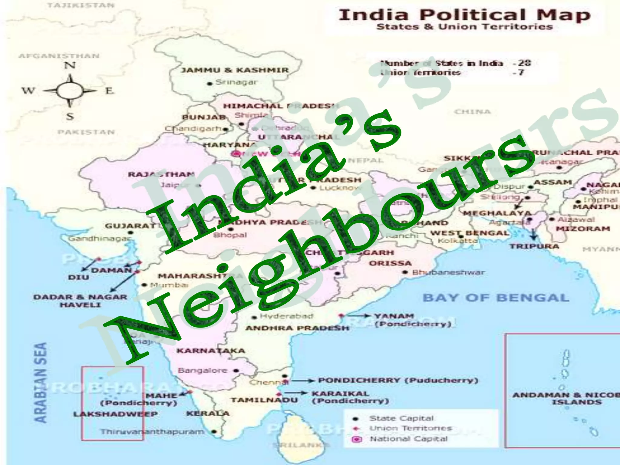 (India size and location) | PPTX